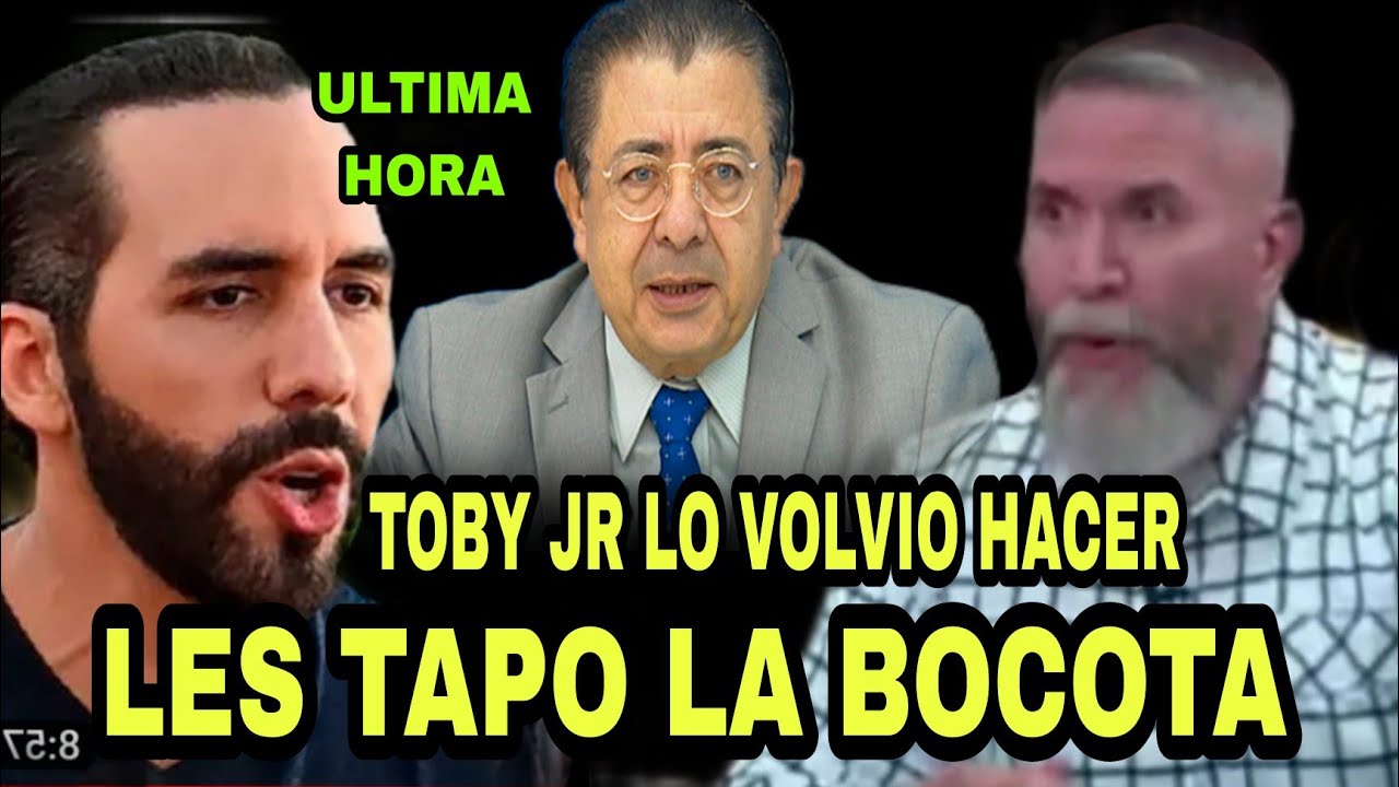 EL PASTOR TOBY Jr LE CA CAYO LA BOCA A RONALD UMAÑA Y TODA LA OPOSICION ...