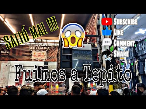Fuimos a Tepito 😨//salió mal 😞 #tepito #comparte #sigueme - YouTube