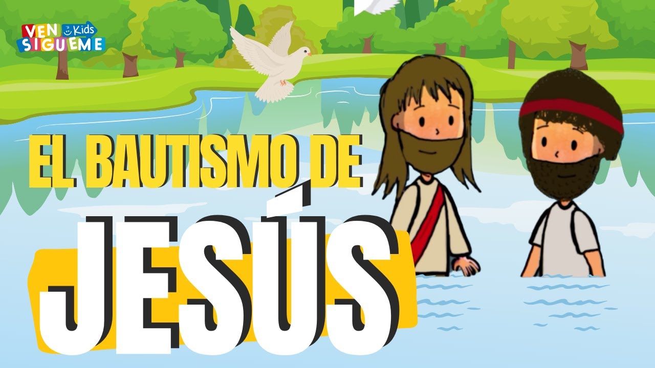 El bautismo de Jesús | Relatos animados del Nuevo Testamento - YouTube