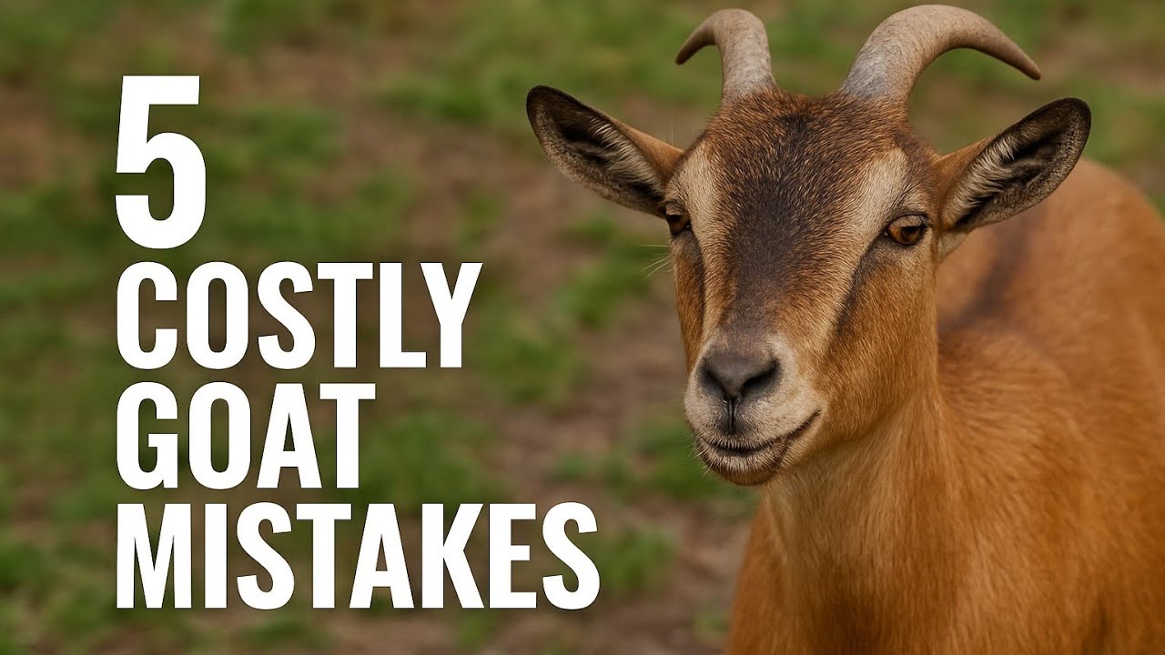 5 Beginner Goat Owner Mistakes That Cost You Time & Money (And How to ...