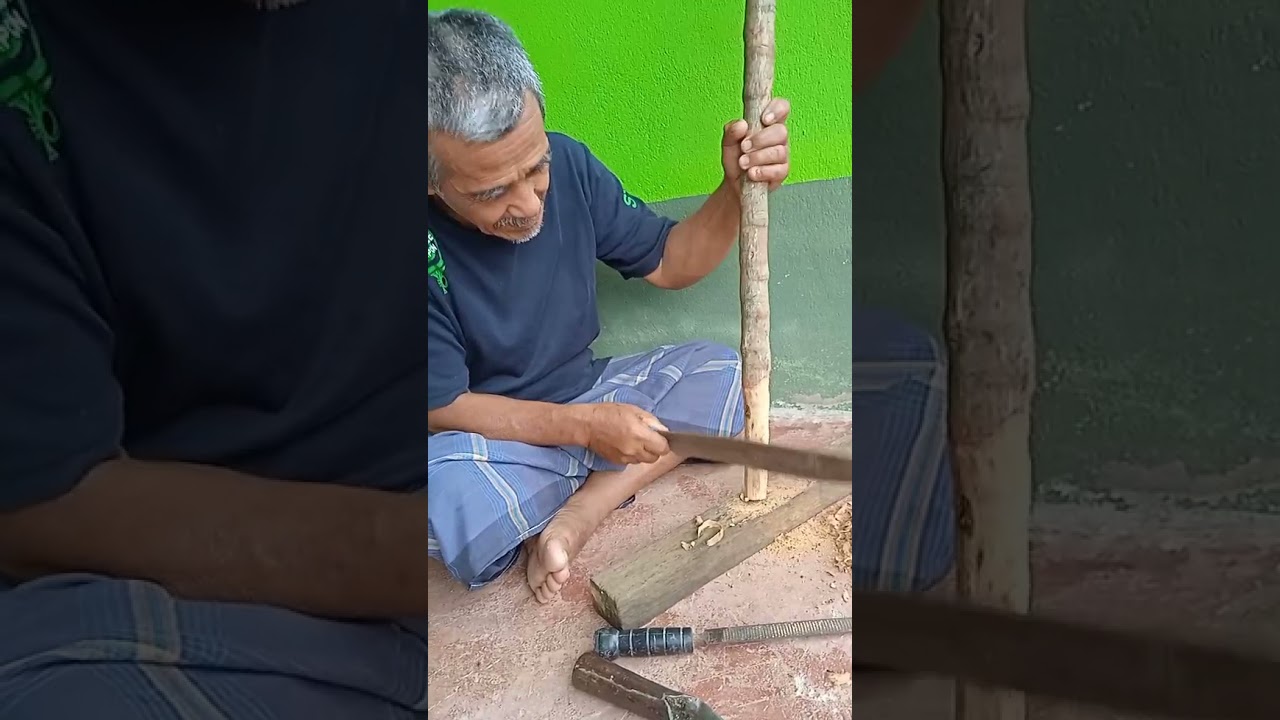 Tahukah Anda!?, Inilah Cara memasang ulu Parang untuk menebas.. part: 1 ...