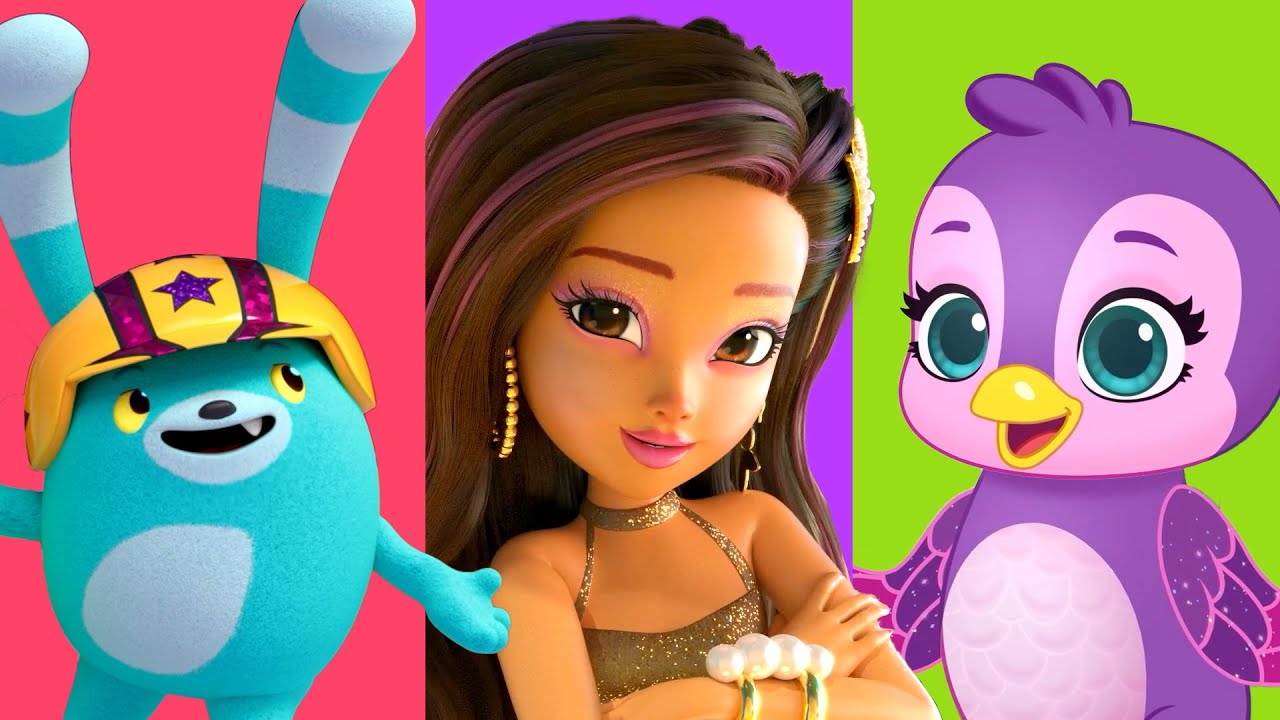 Abby Meets Otis PLUS Mermaid High AND Hatchimals | Cartoon Compilation ...