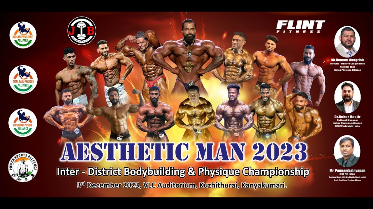 AESTHETIC MAN 2023 IPA/NPC INTER DISTRICT BODYBULDING & PHYSIQUE ...