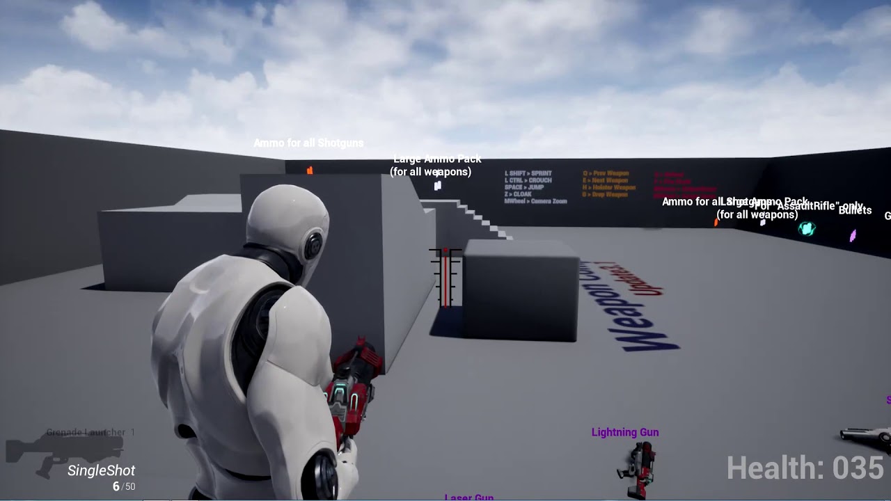 Unreal Engine 4 - Free Content Pack - Weapon Component - YouTube