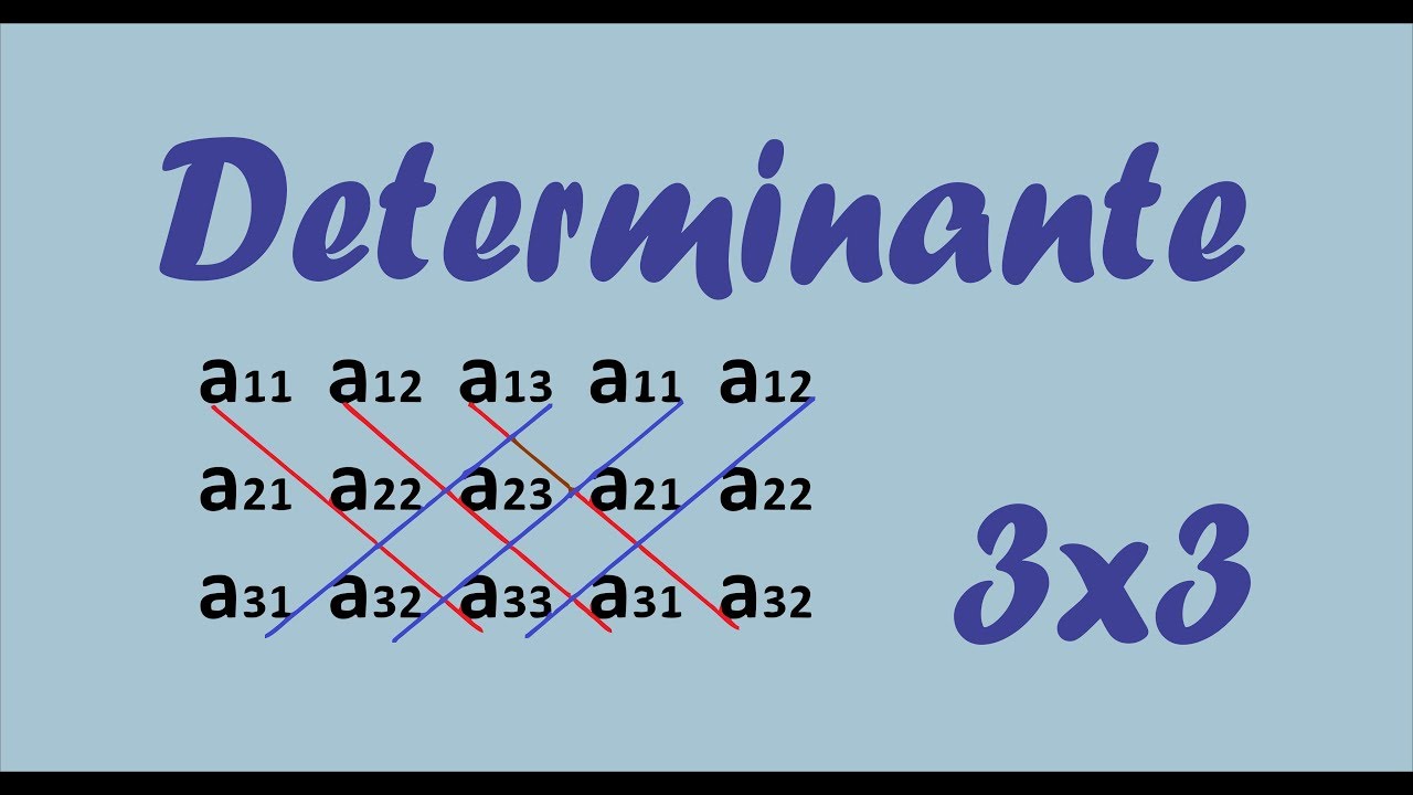 Calcular O Determinante Da Matriz 3x3 Abaixo - Printable Templates Free