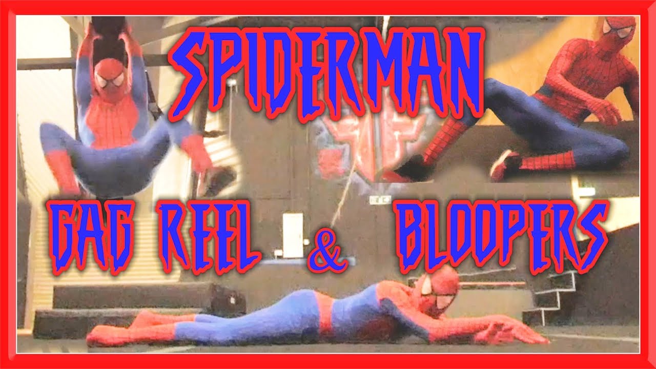 SPIDERMAN PARKOUR GAG REEL 2 | Bloopers & Fails - YouTube