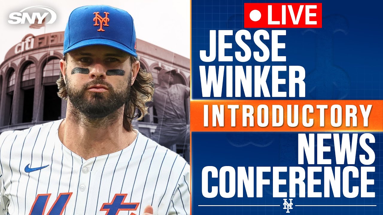 Jesse Winker speaks after re-signing with the Mets | New York Mets ...