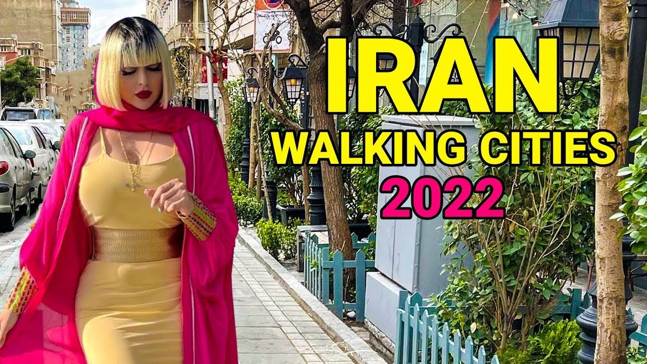 Iran Tehran Girls walking street 3 - YouTube