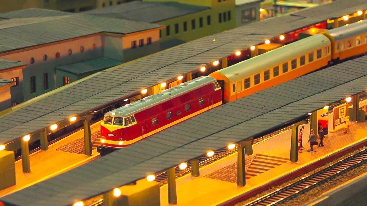 MODEL RAILROAD RAILWAY ACTION SIZE HO SCALE 1:87 / 13. Erlebnis ...