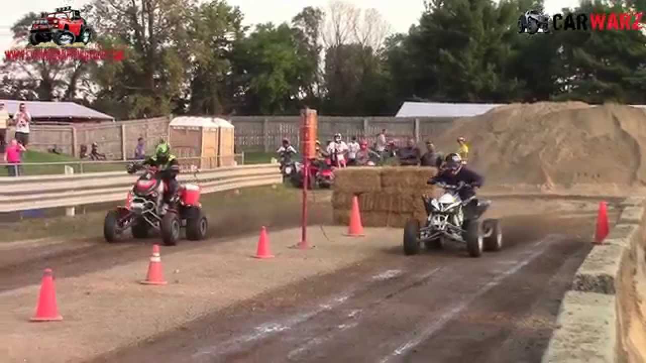 Kids Drag Racing At Wayne County Fair By Unique Motor Sports 2015 ...