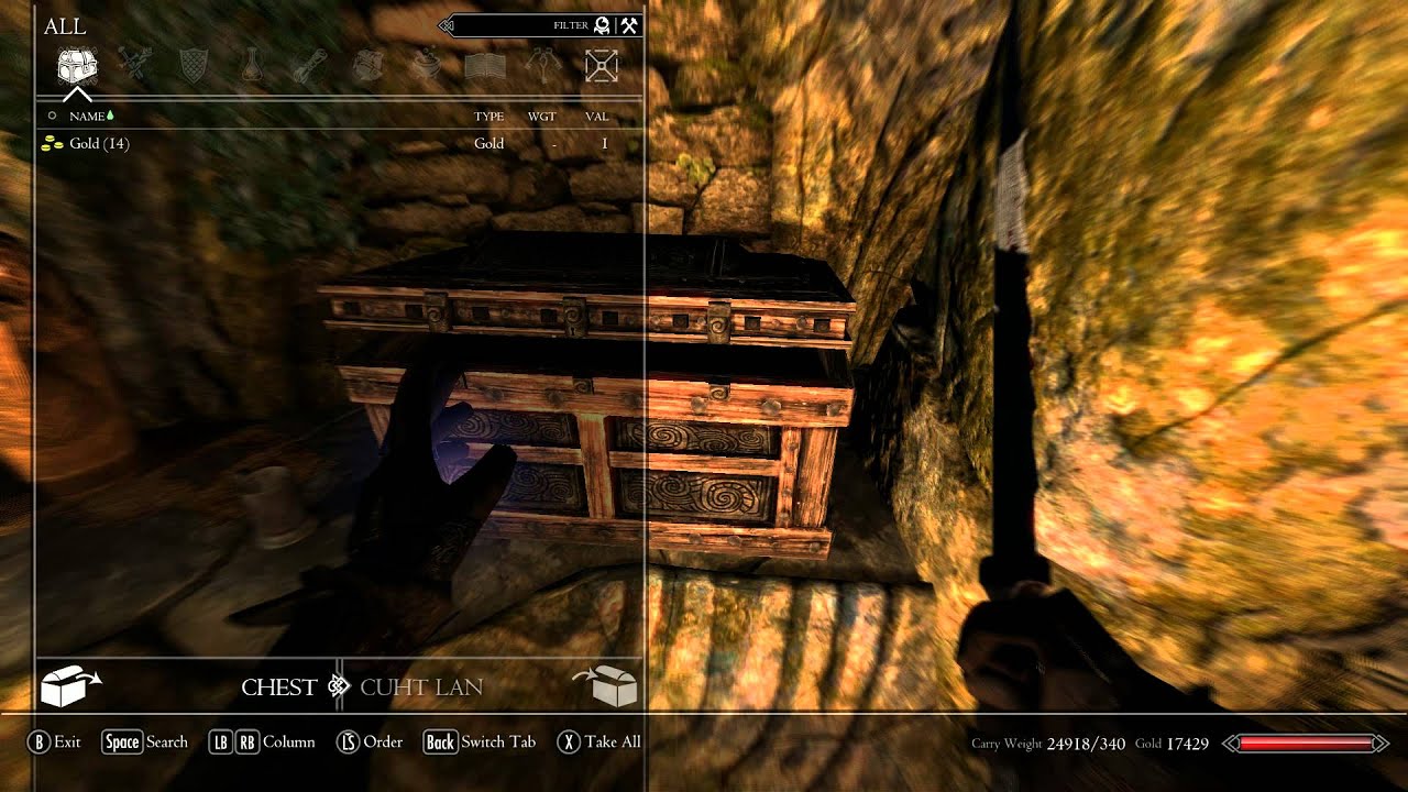 Skyrim Dungeon Ustengrav - Part 1 - YouTube