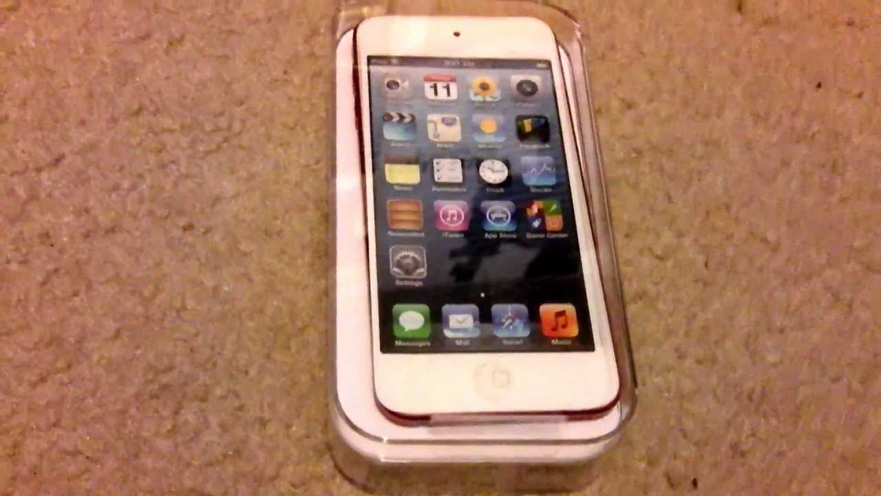 iPod Touch 5th Generation Unboxing (Product Red) - YouTube