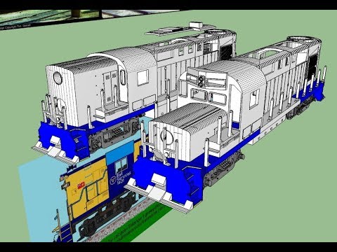 MLW RS-10 by Kirkville Locomotive Works - YouTube