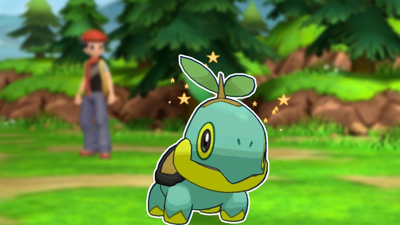 Live Shiny Hunting TURTWIG in Pokemon Brilliant Diamond and Shining ...
