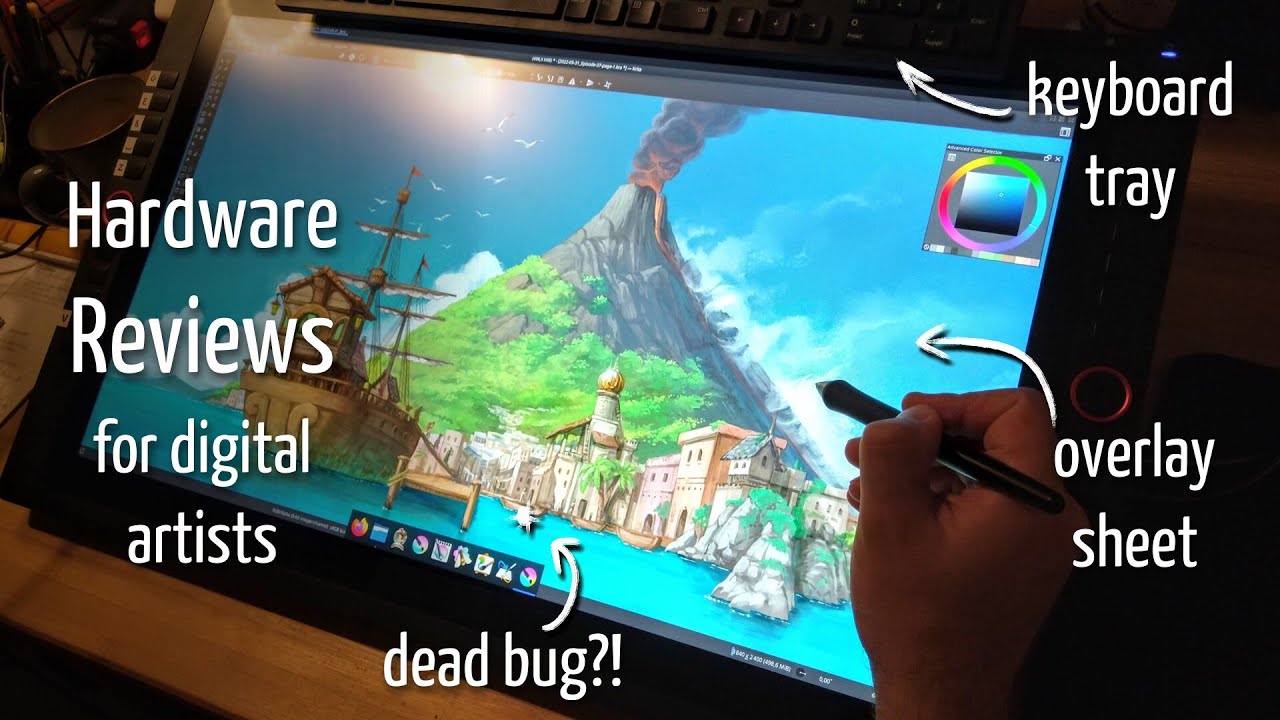 Various hardware reviews: Photodon overlays, Cintweak keyboard trays ...
