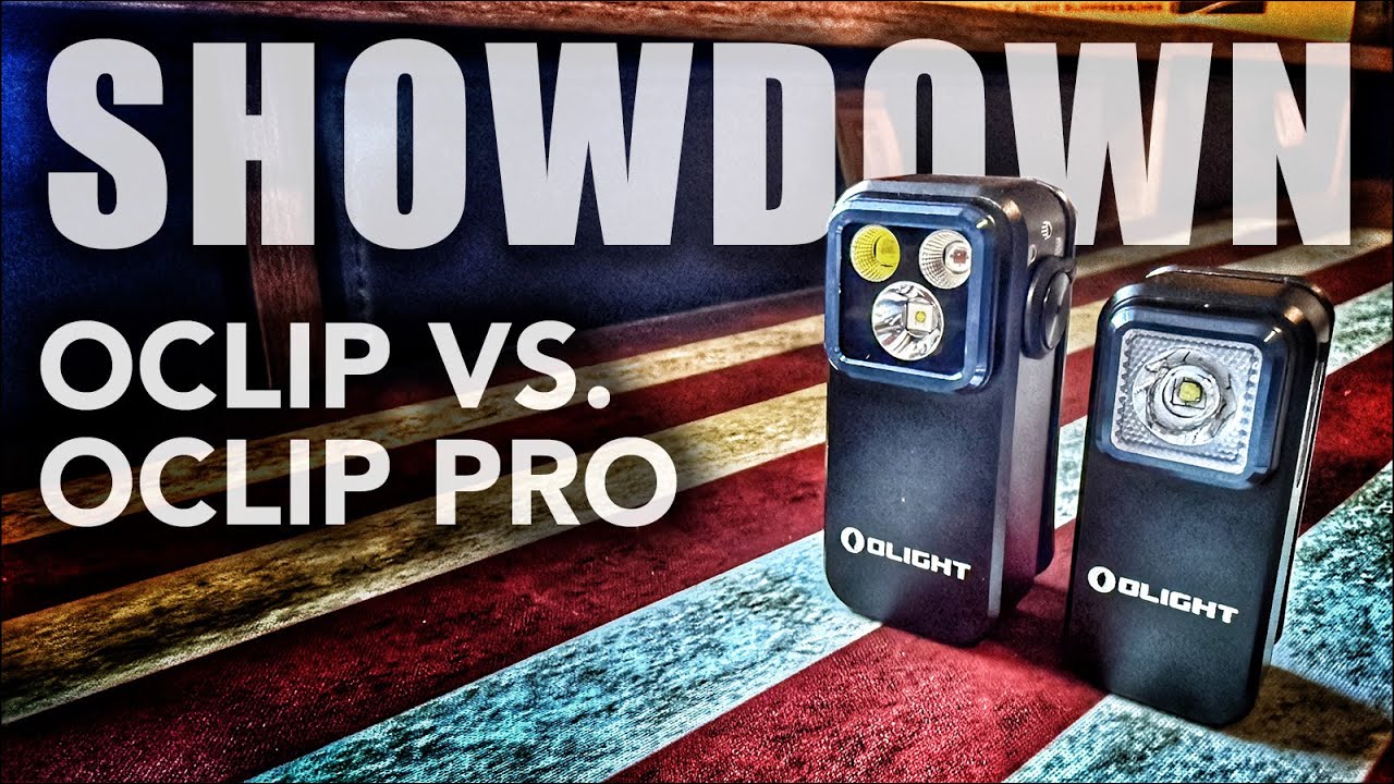 Olight Oclip vs Oclip Pro - YouTube