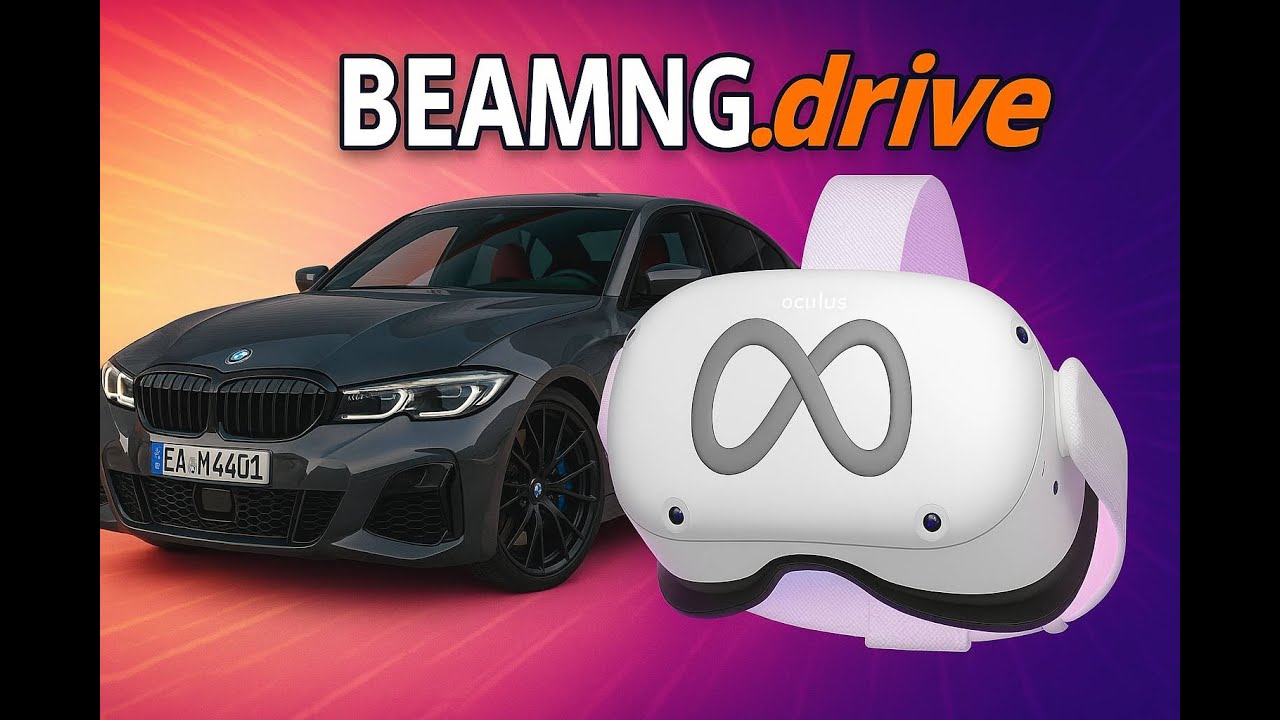 Playing BeamNG.drive in VR - YouTube