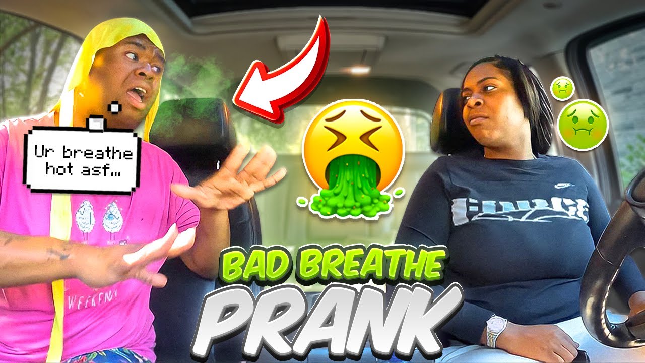 BAD BREATH PRANK ON TERON BIHH (HILARIOUS) - YouTube