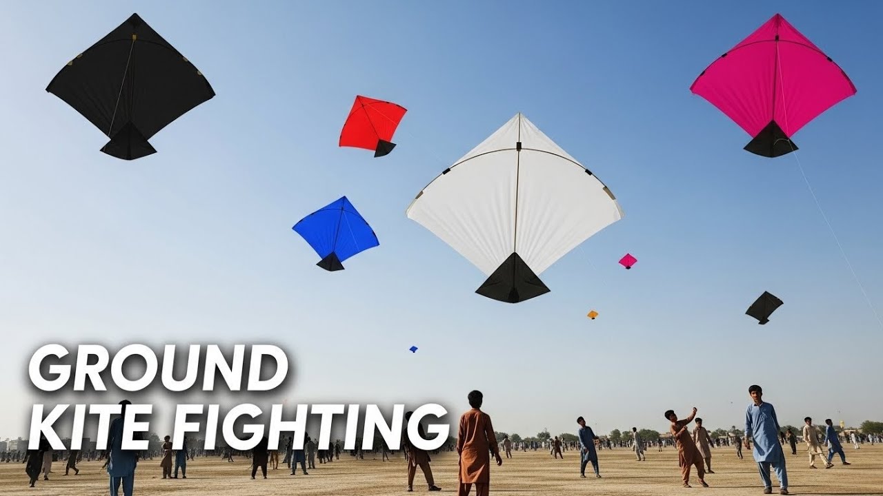 “Ground Kite Fighting — Took Down Everyone… Until My Kite Gets Cut! ⚔️💥 ...