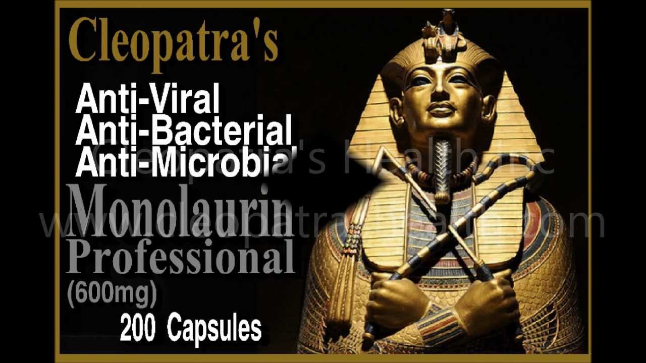 Cleopatras Monolaurin Professional - Destroy Herpes Virus - Monolaurin ...