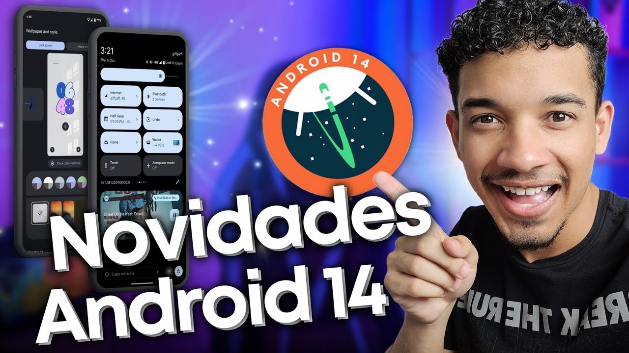 🚨Android 14 CHEGOU! - VEJA Todas as NOVIDADES! - YouTube