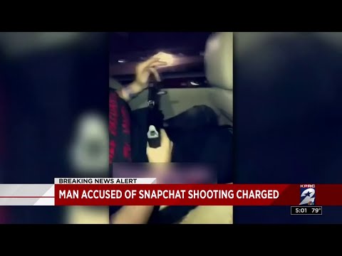 Man accused of Snapchat shooting charged