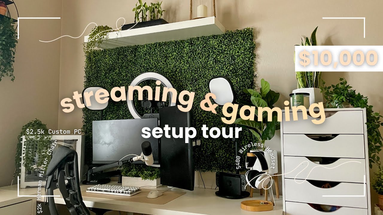 A Streamer's DREAM Gaming Setup Tour ($10,000) - YouTube