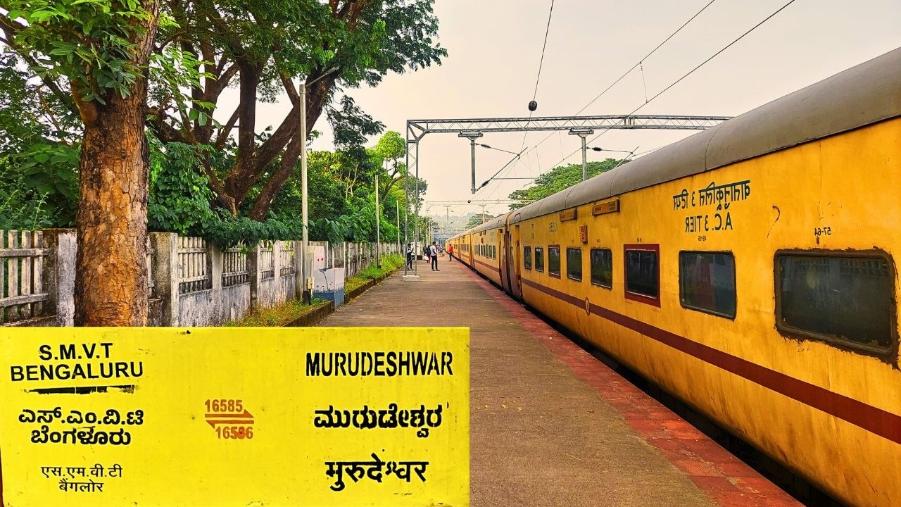Bengaluru to Udupi - Full Journey by Murdeshwar Express! - YouTube