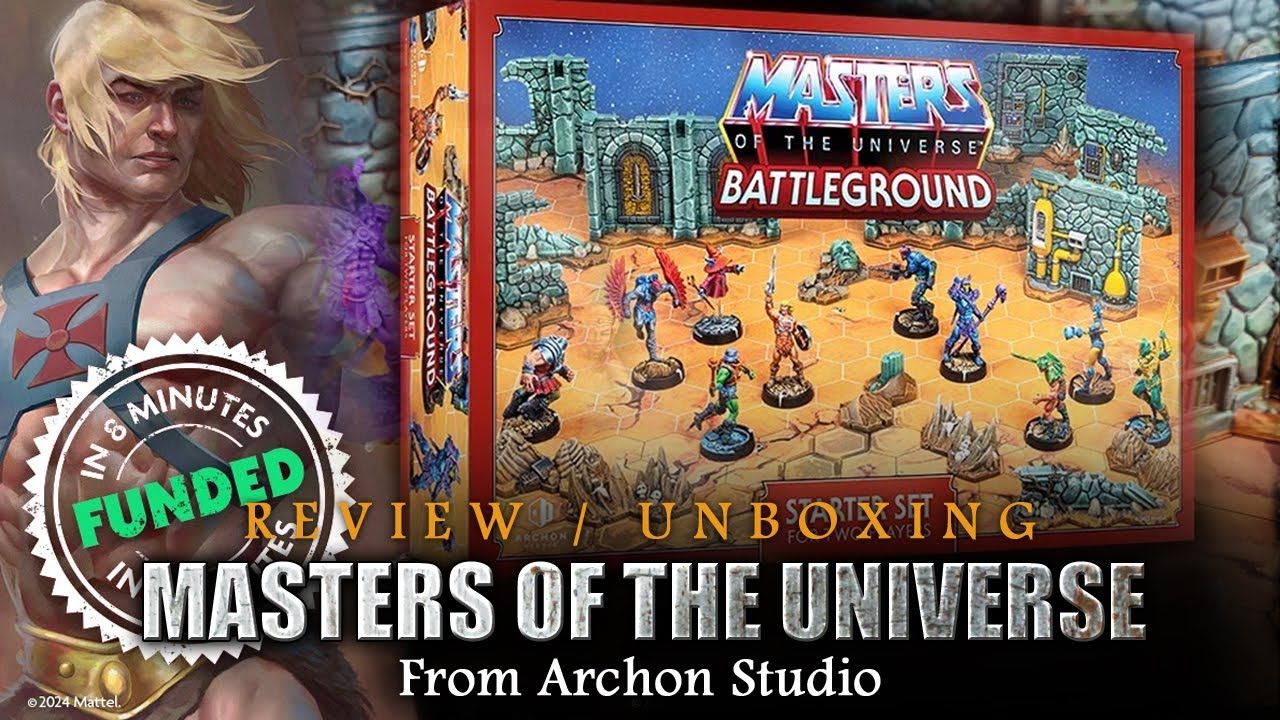 Remember He-Man? Masters of the Universe BATTLEGROUND SS82 Review ...