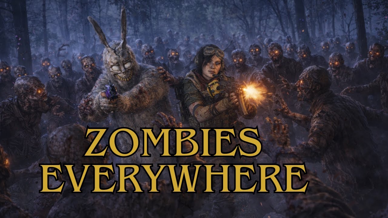Zombies are chasing me | CoD Zombies - YouTube
