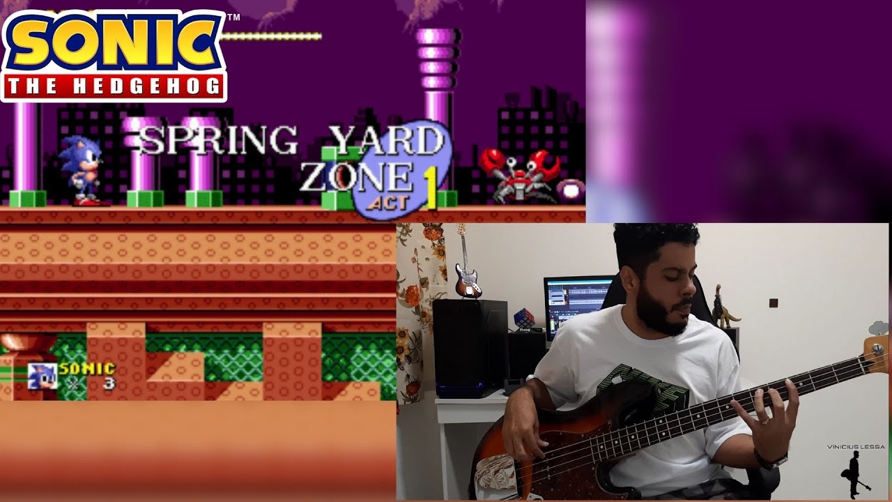 Sonic The Hedgehog - Spring Yard Zone (Cover) - YouTube
