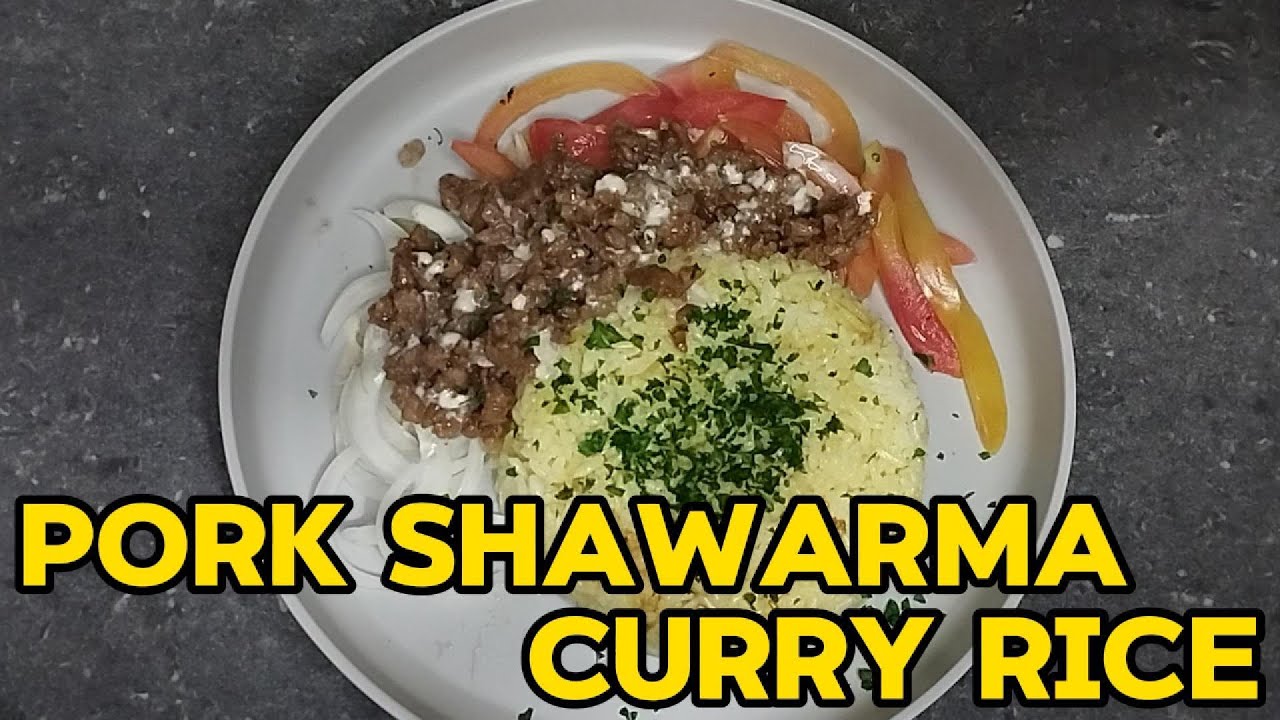 HOW TO COOK SHAWARMA RICE | EASY RECIPE - Sarap to promise - YouTube