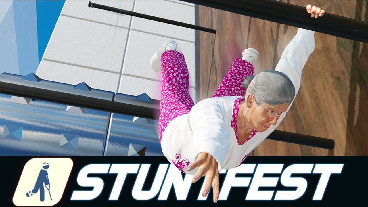 Stuntfest - High Flying Grandma! - Fanmade Level! - Stuntfest Gameplay ...