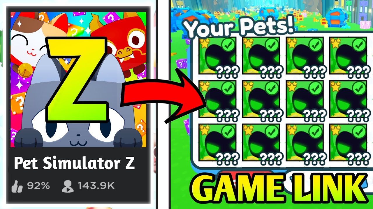 NEW PET SIMULATOR Z UPDATE 🍀LUCKY BLOCKS🍀 +Game Link - YouTube