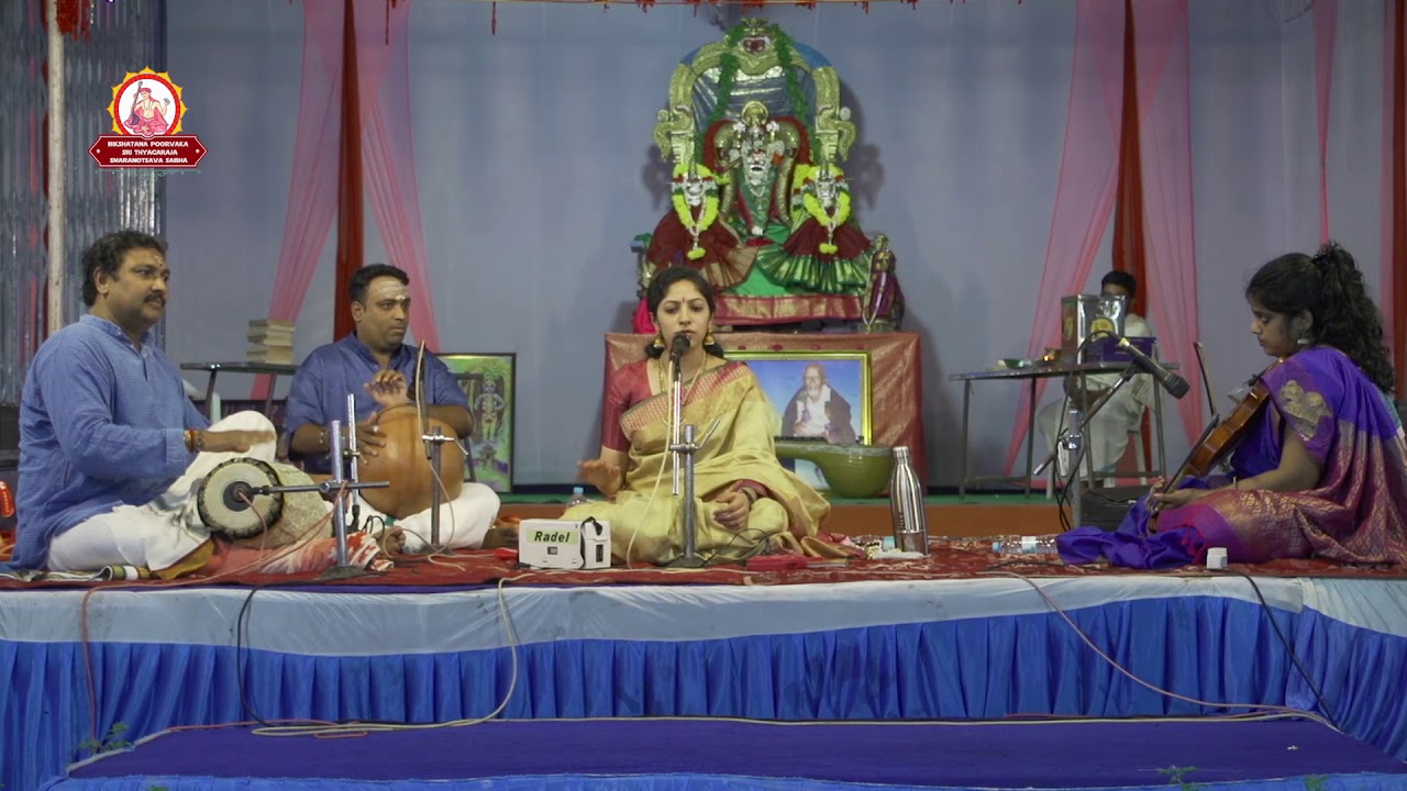 Tholi Janmamuna | By SK Mahathi Garu | Thyagaraja Sabha Nellore | 55th ...