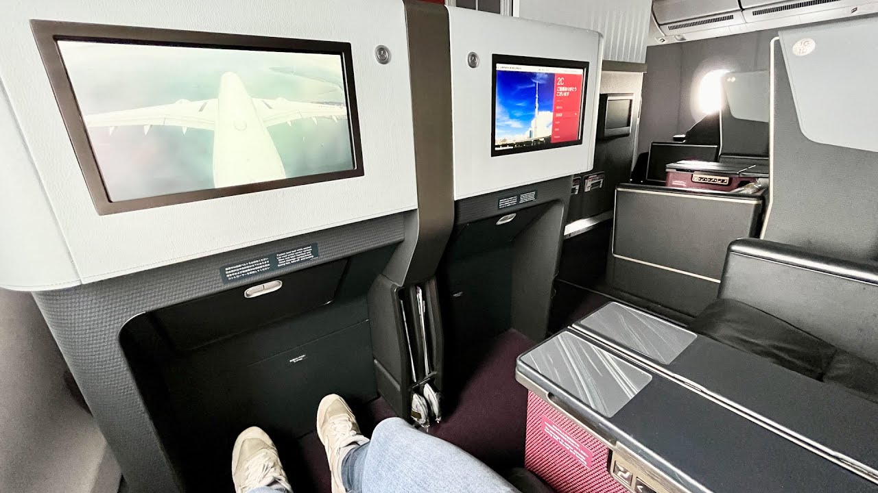 Japan Airlines JAL Domestic First Class Experience A350-900 | Fukuoka ...