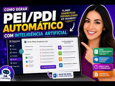 COMO FAZER PEI  EM POUCOS CLIQUES  - Plano de ensino em tempo real  AUTOMATICAMENTE