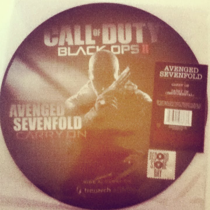 Carry On Limited Edition Vinyl (and A7X Vision App) - YouTube