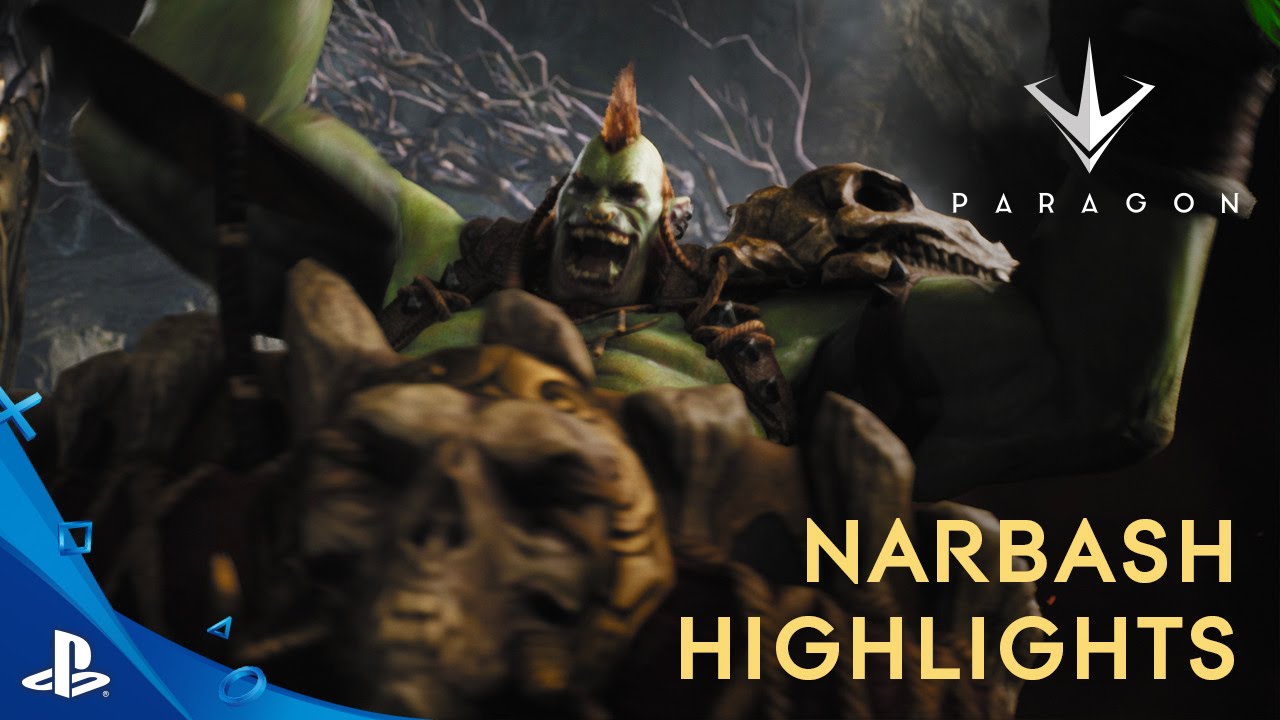 Paragon - Narbash Gameplay Highlights Trailer | PS4 - YouTube