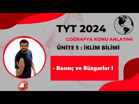 📌13 📌TYT / ÜNİTE 5 : İKLİM BİLİMİ  / Basınç ve Rüzgarlar 1🌎 PDF Linki Açıklamada :)
