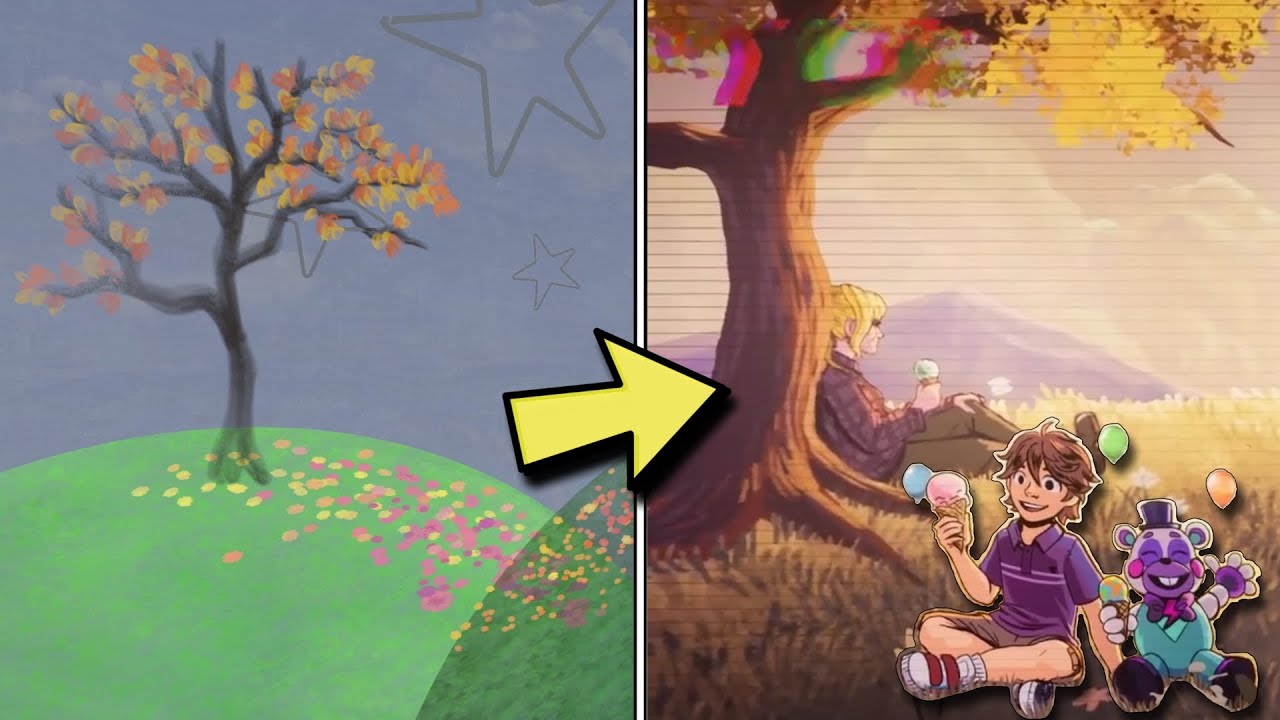 FNAF: Security Breach DLC Ruin - Secret Ending Location (Behind The ...