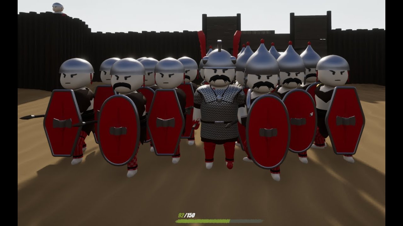 Shieldwall Barbarian Castle Defense!!!!! - YouTube