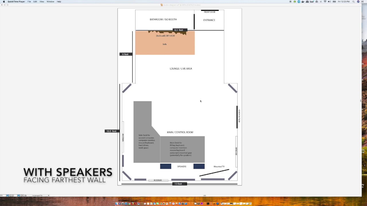 Home Studio Design Step 1: Room Layout - YouTube