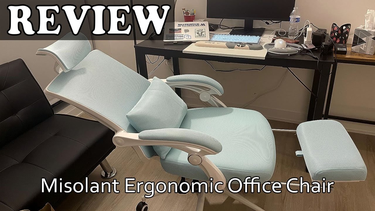 Misolant Ergonomic Office Chair Review - YouTube