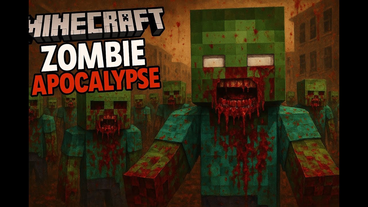 MINECRAFT ZOMBIE APOCALYPSE: SURVIVING A INTENSE APOCALYPSE - YouTube