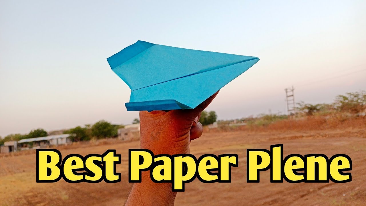 Best Paper Plene Full Spird | How To Make A Roket Paper Plane Best ...