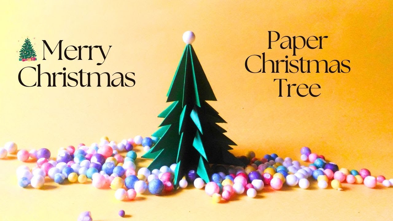 Easy Origami Tree Step By Step Tutorial | Paper Christmas Tree ...
