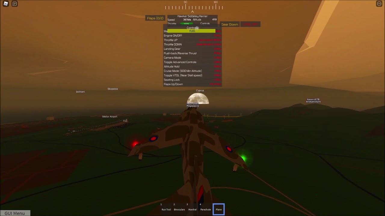 [Roblox PTFS] VTOL Plane (Hawker Siddeley Harrier) - YouTube