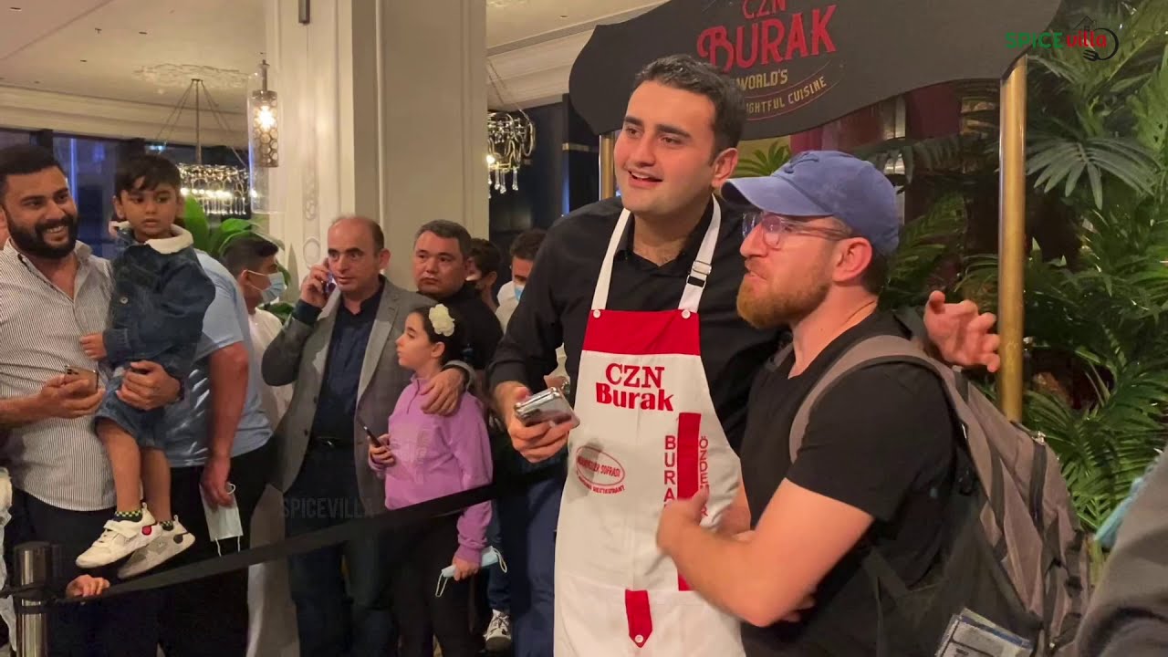 CZN Burak Dubai|Turkish Chef|perde pilav with lamb shank - YouTube