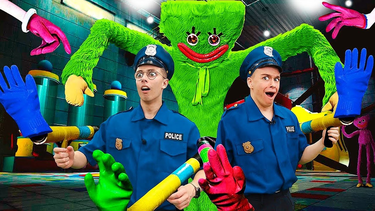 Le Gang POPPY PLAYTIME Dans La Vraie Vie coloré HUGGY WUGGY - YouTube